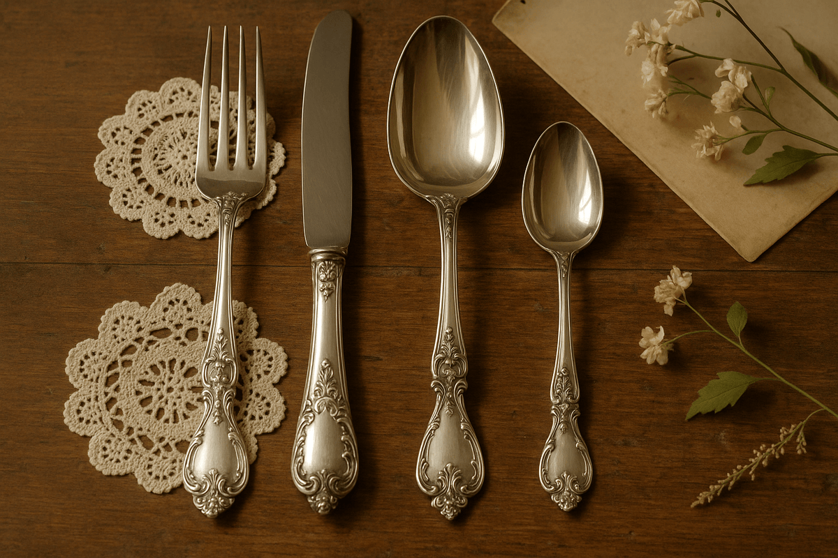 Antique silver cutlery handle patterns – SILVER-LUG