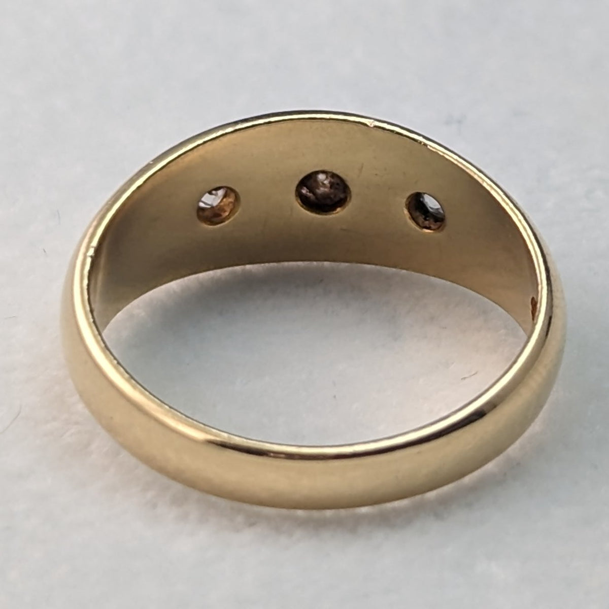 1899 British Antique Jewelry 18K Diamond Gypsy Ring Ring – SILVER-LUG