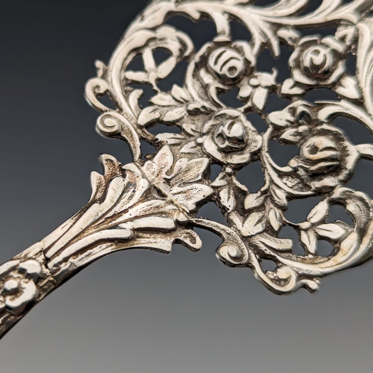 1946 Made in Sweden 830 Silver Earring Decoration Pastry Server GEWE ...