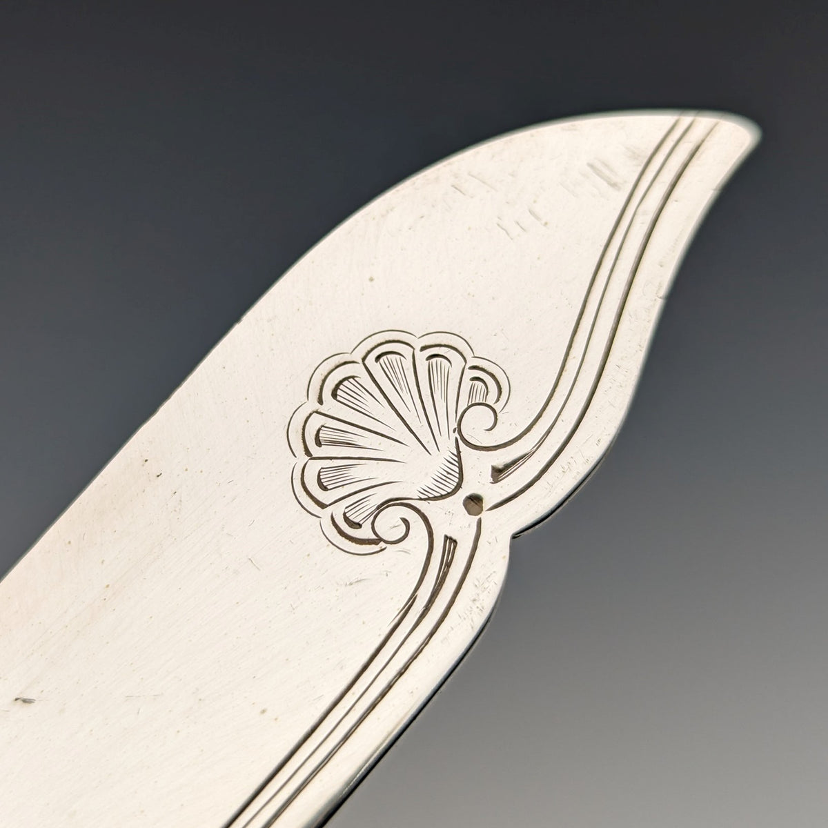 1906 British antique pure silver cutlery set, 6 pairs, 612g total, Geo ...